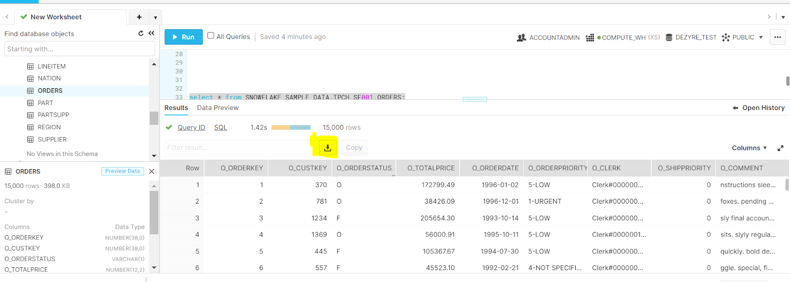 How To Export Data From Snowflake To CSV?
