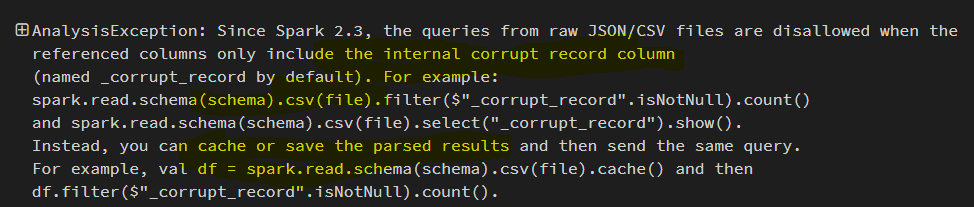 Permissive mode in pyspark - Permissive mode in spark