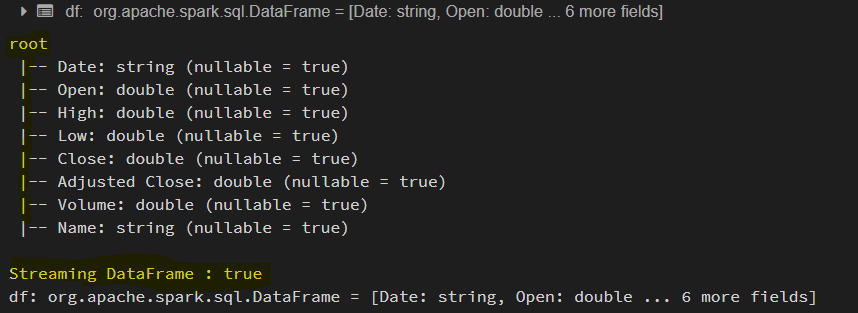 Non-time-based windows are not supported on streaming dataframes