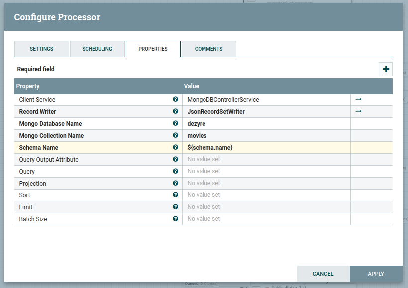 How to store MongoDB data to MySQL database table in NiFi